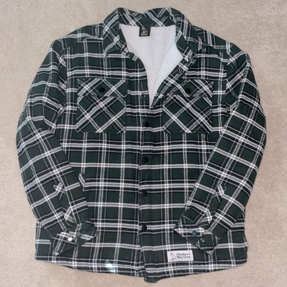 OVO | Jackets & Coats | Ovo Mens Sherpa Lined Flannel Xl | Poshmark